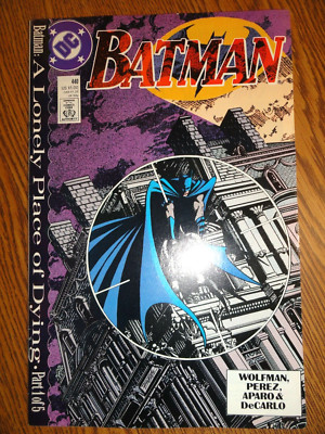Batman #440 Lonely Placer Dying PT 1 Tim Drake Neuf Robin Ado Titans ...