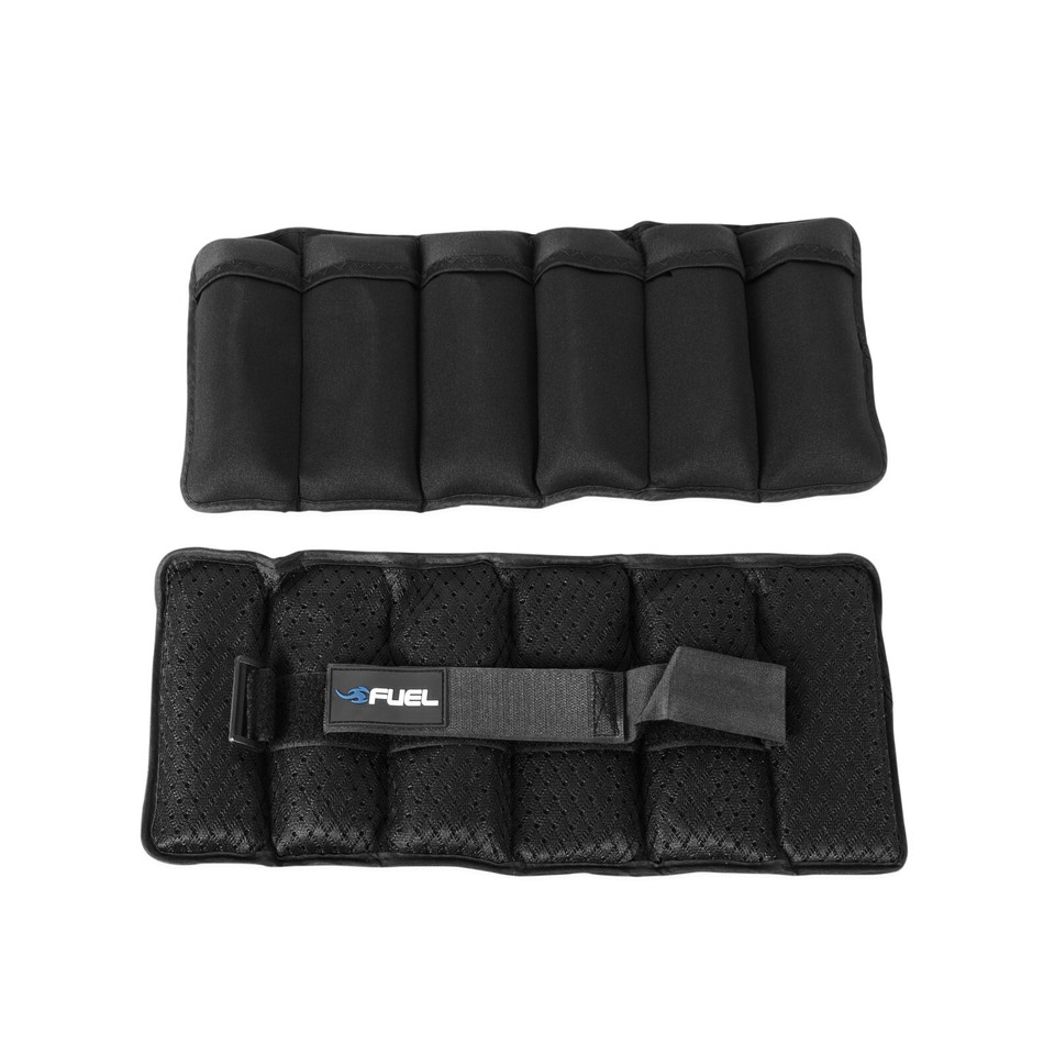 5 10 20lbs Adjustable Arm Leg Weights Wrist Ankle Exercise Gym Workout ...