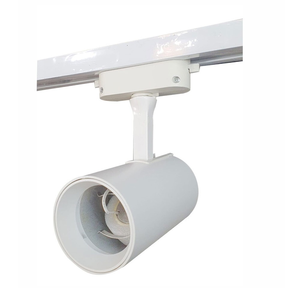 2M 2 Metre GU10 Track Rail 4 Spotlight Downlight Display Lighting LED ...