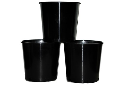 10 Black Offering Buckets Ice Buckets Holds 160 Ounces Mfg. USA Lead ...