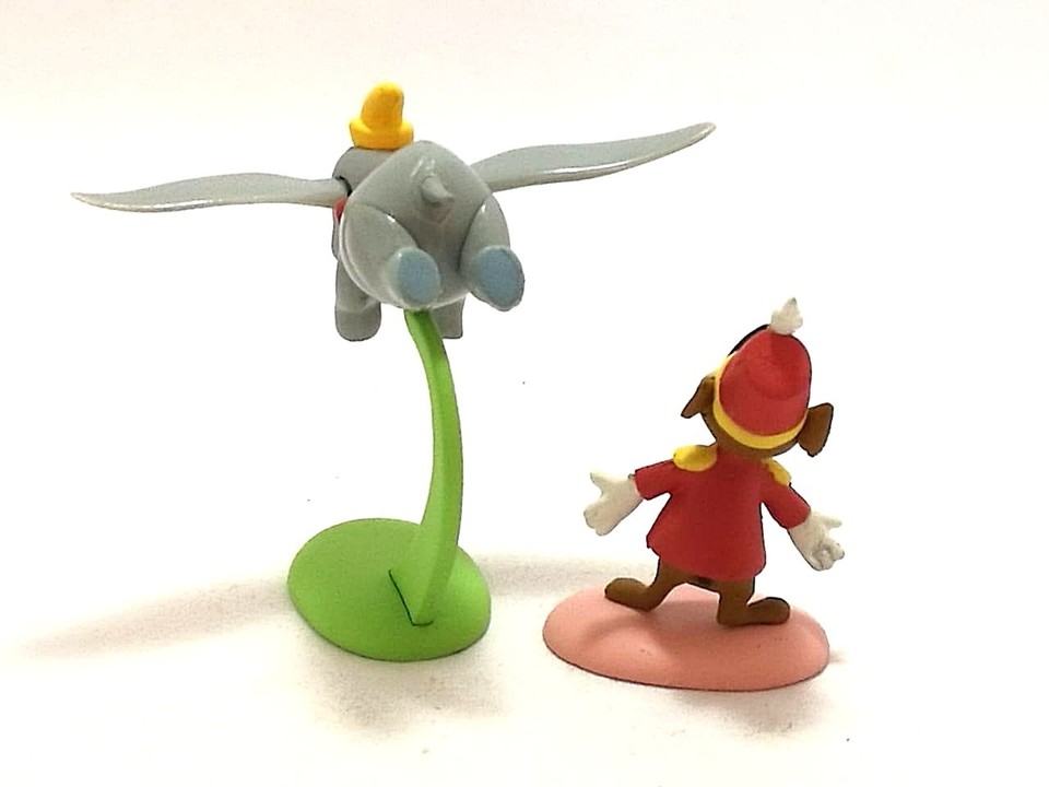 2Pcs Set Disney TOMY Japan Choco Party Egg Dumbo & Timothy Q Mouse ...