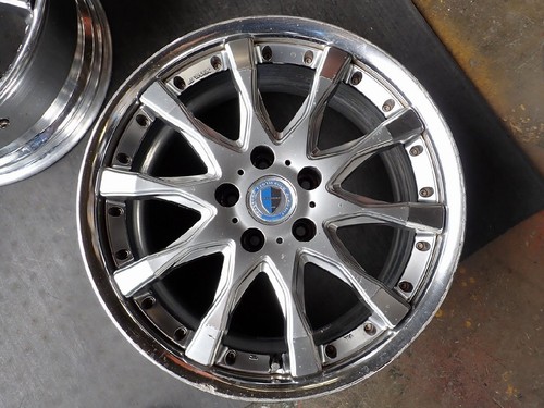 Rk959 18 Inch 4 Pieces Work Schbert Sc2 Sw2 Used Wheels Alphard Etc. 8J ...