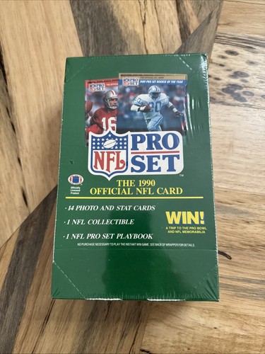 1990 Pro Set NFL Factory Sealed Box | eBay