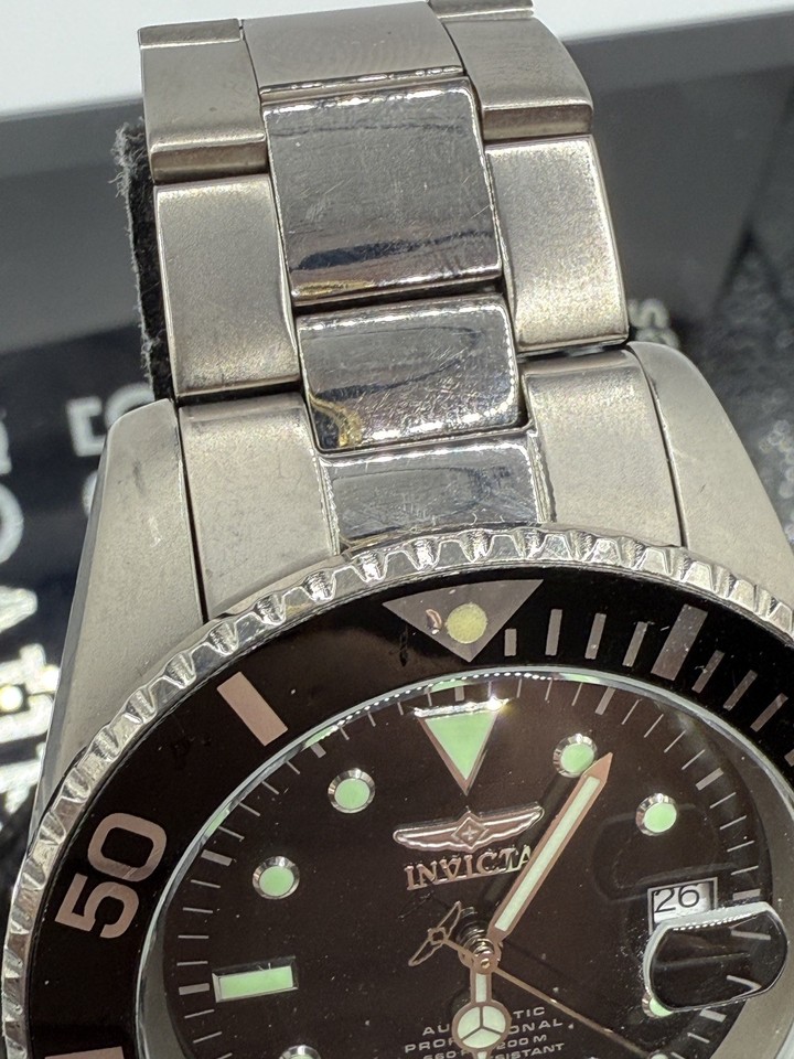 Invicta Professional Men's Dive Watch Automatic Solid Titanium 0420 | eBay