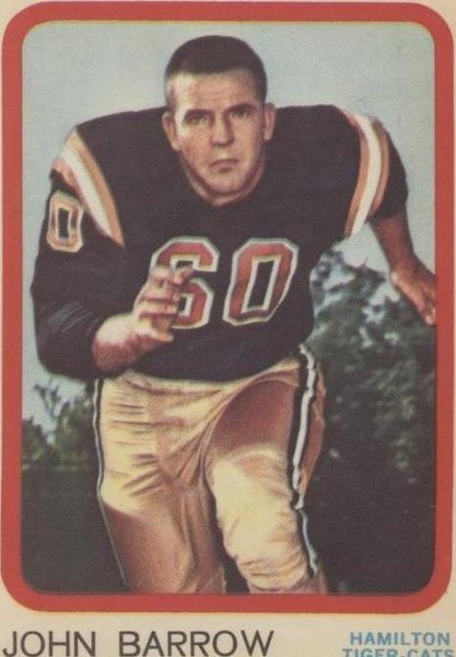 1963 Topps CFL - #32 John Barrow for sale online | eBay