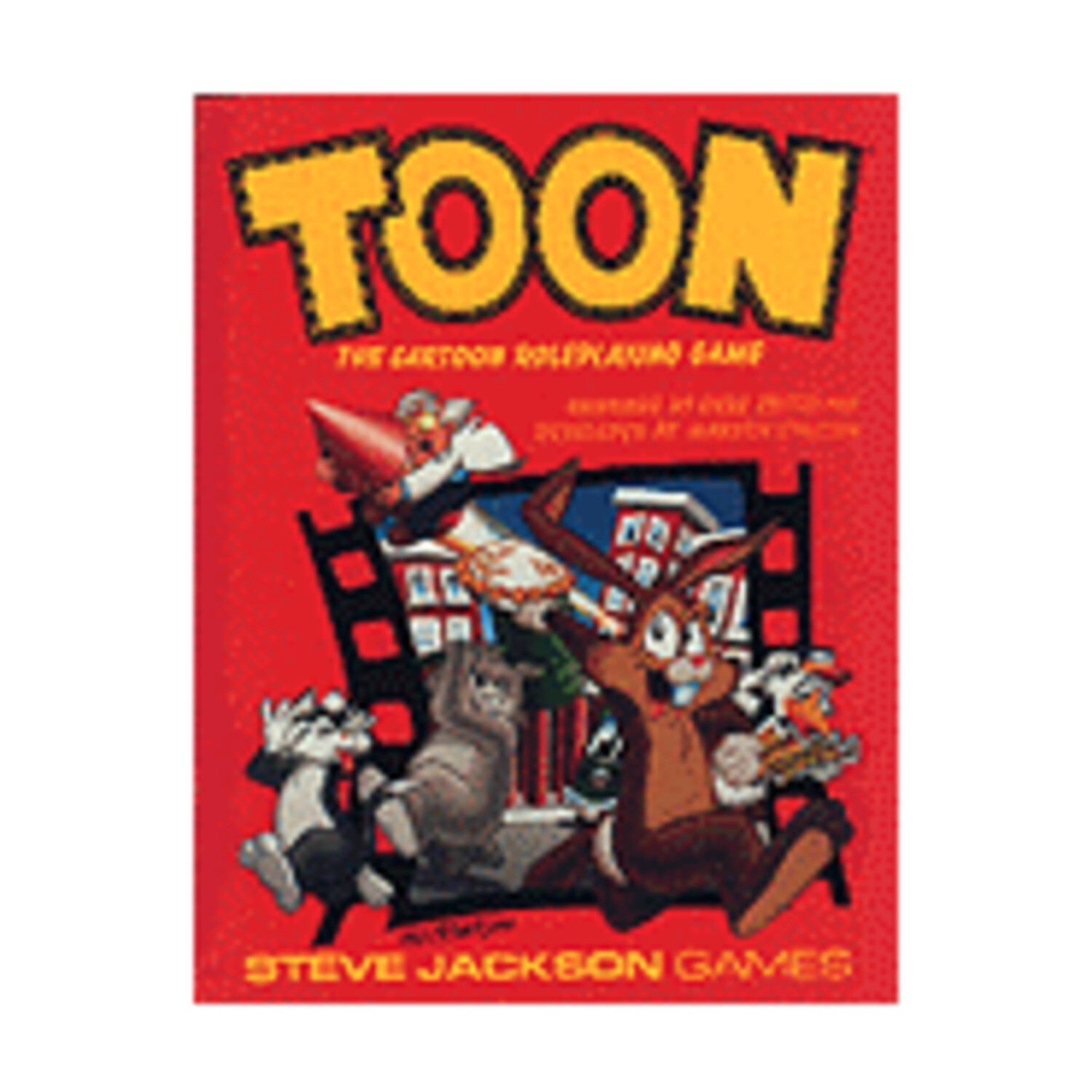 Toon : The Cartoon Roleplaying Game by Steve Jackson (1991, Trade ...