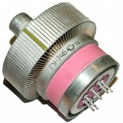 GU74B GU-74 B eq. 4CX800A Tetrode Vaccum Tube RF Amplifier Cathode USSR ...