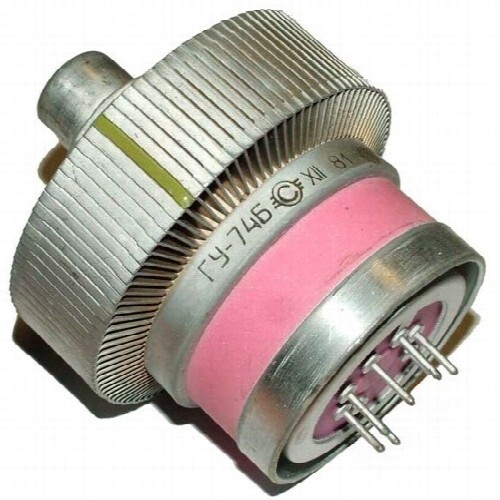 GU74B GU-74 B eq. 4CX800A Tetrode Vaccum Tube RF Amplifier Cathode USSR ...