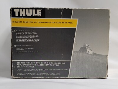 Thule Kit 151 Thule Rack Systems (4 Kit brackets 4 Rubber Pads) Aero ...