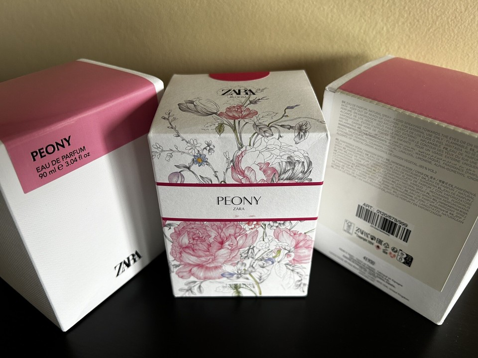 NEW & SEALED - ZARA PEONY 90 ML, 3 OZ | eBay