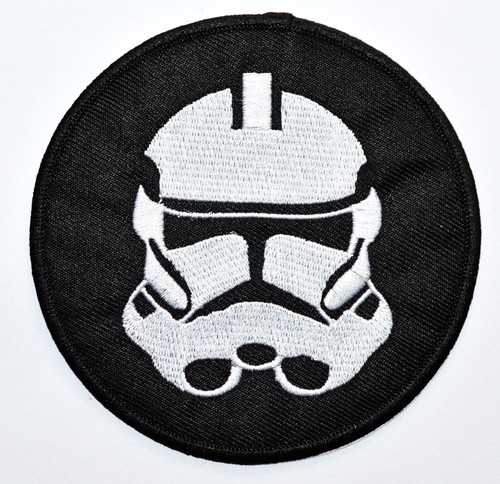 10x Clone Trooper Helmet Old Republic Stormtrooper Soldier Iron On ...