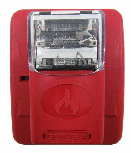 GENTEX GEC3-24WR - Horn/Strobe, Selectable Candela Strobe, Wall Mount ...