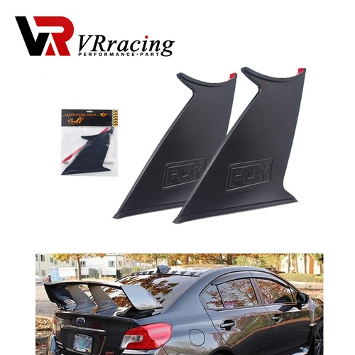 Stiffi Wing Spoiler Support Stabilizer For 2015 - 2019 Subaru STi Sedan ...