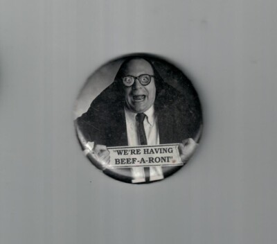 2 1/4" We're Having Beef-A-Roni Pinback Button #111 Humorous | eBay