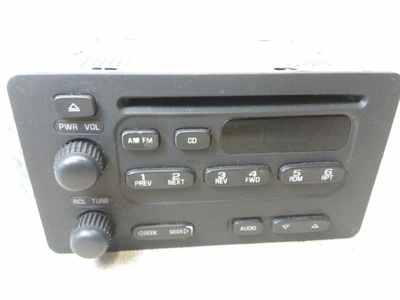 2002 Chevy Cavalier Radio 2000 2001 2002 2003 2004 2005 Chevrolet