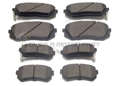 FRONT & REAR BRAKE PADS SET FOR HYUNDAI iX35 1.6 GDi 1.7 2.0 CRDi 2010 ...