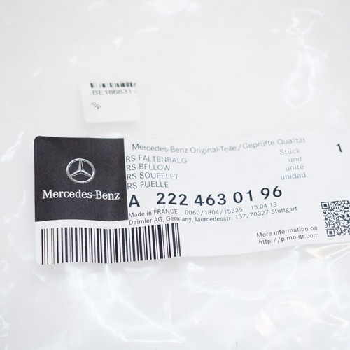 NEW MERCEDES BENZ S W222 STEERING RACK BOOT KIT A2224630196 ORIGINAL | eBay