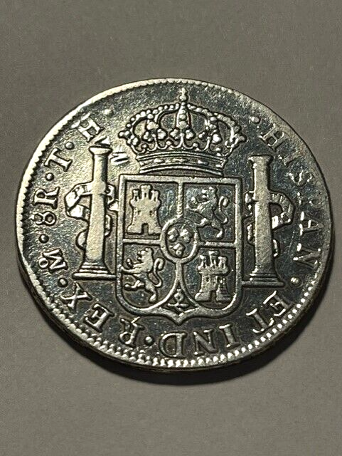 1808-TH Mexico 8 Reales/Silver/See Description/ #11684 | eBay