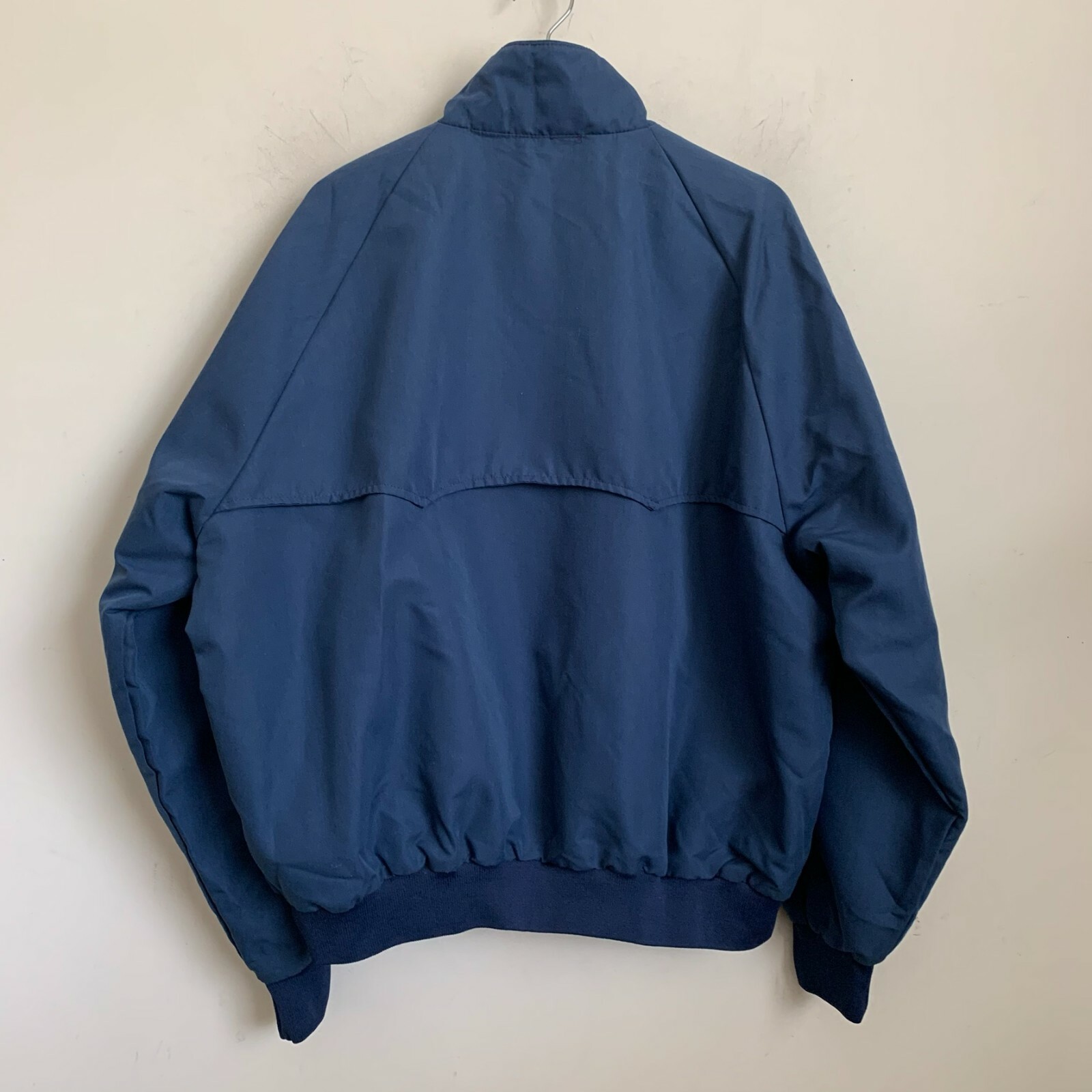 Sportsmaster Vintage Mens Jacket Navy Blue Zip Front Pockets Lined Size ...