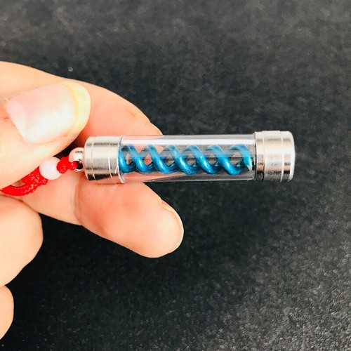 Resident Evil T-veronica Virus Test Tube Model Necklace Keychain Figure ...