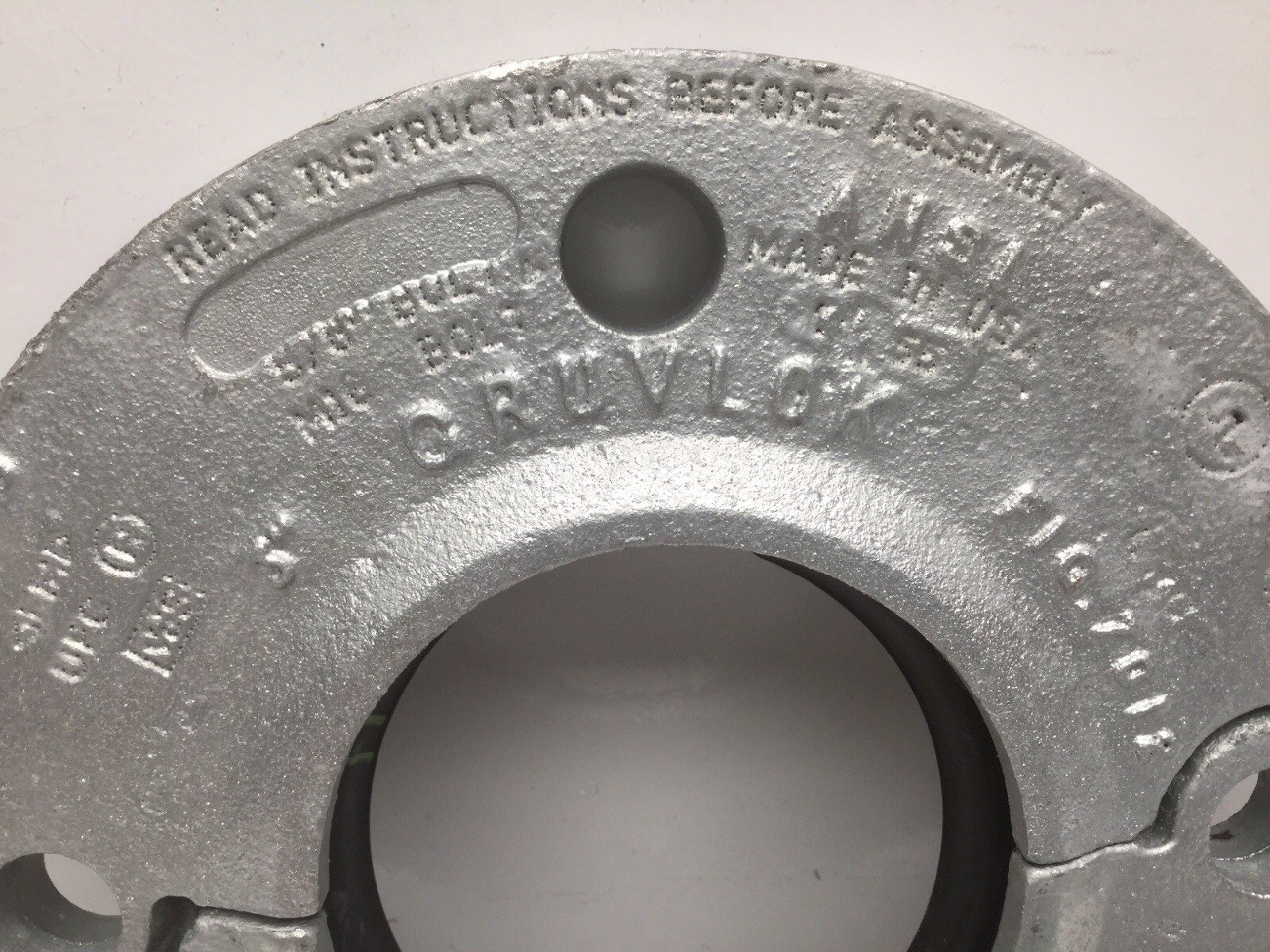 GRUVLOK FIG 7012 FLANGE ADAPTER 3” W/ Gasket | eBay