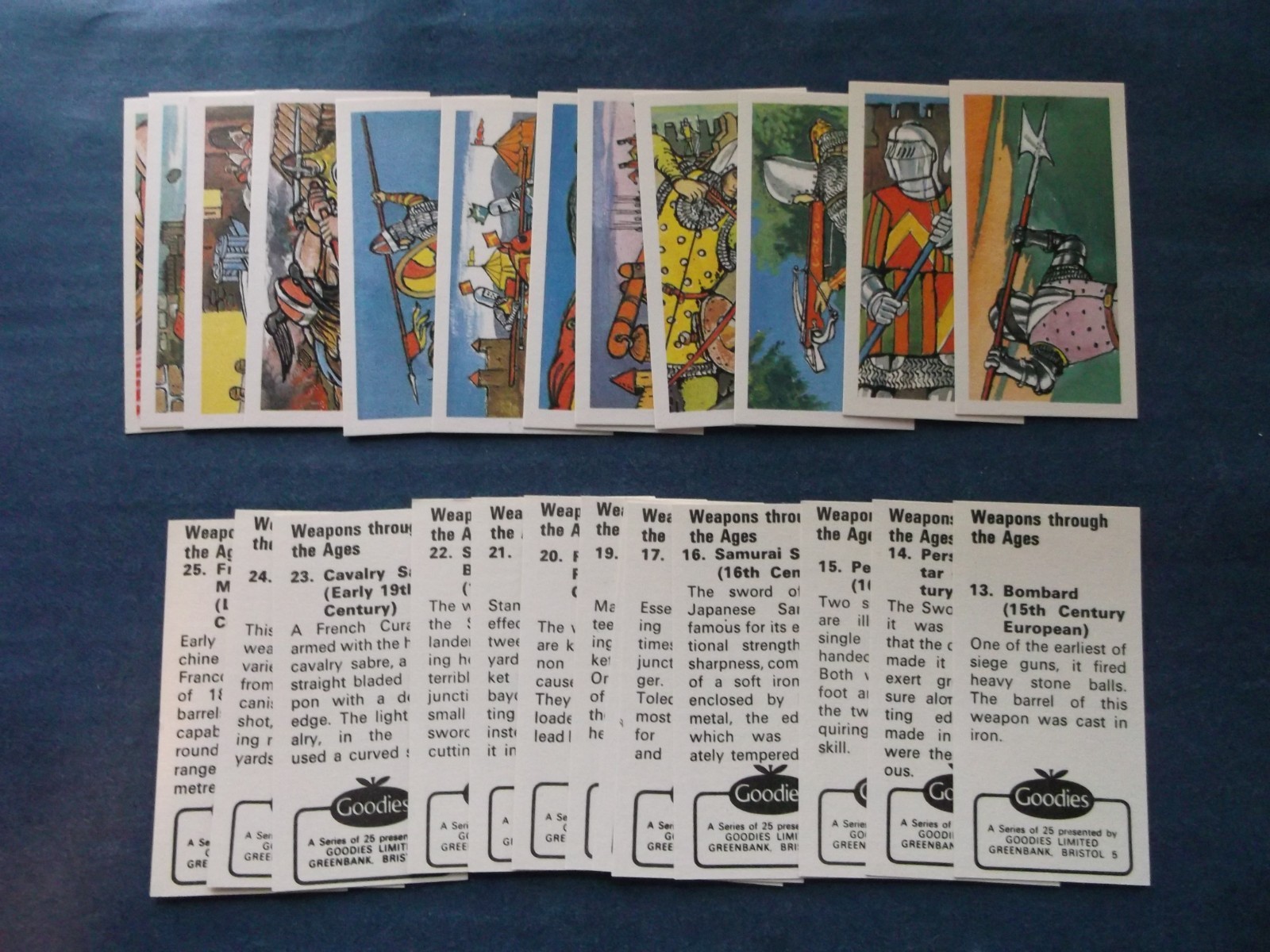 Goodies Confectionery Cards ( Pick Your Set ) ( Original ) Very Good ...