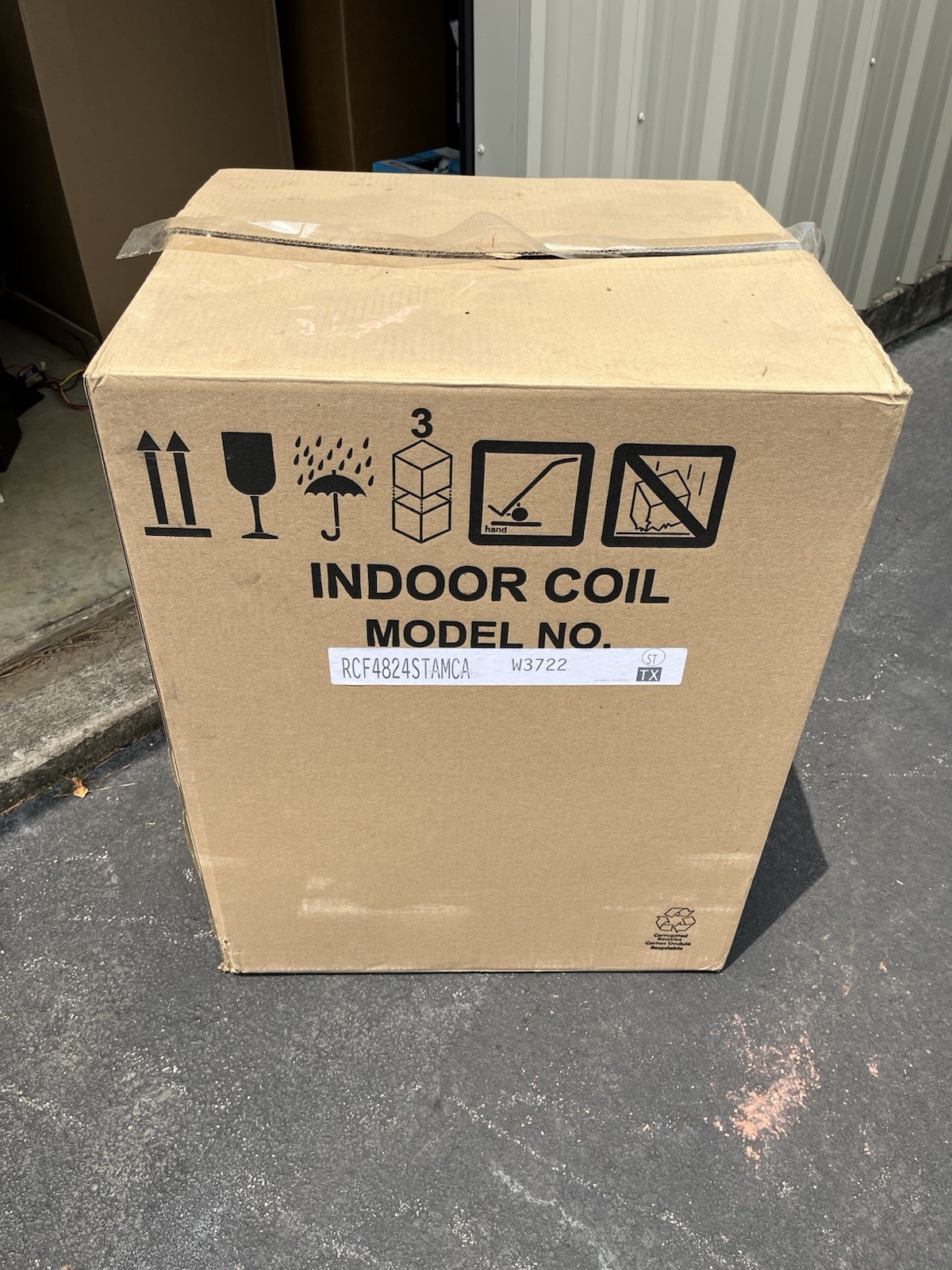NEW RHEEM Ruud Air Conditioner Evaporator Cased Coil RCF4824STAMCA | eBay