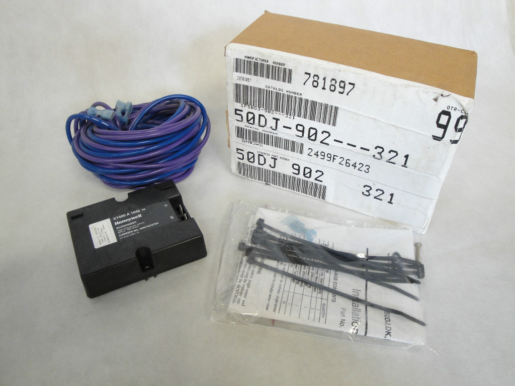NEW IN BOX CARRIER 50DJ-902-321 HONEYWELL C7400A1046 ECONOMIZER KIT | eBay