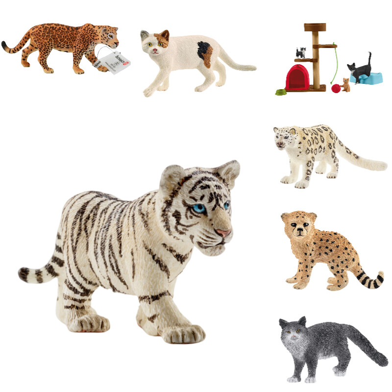 Schleich Simulated Animal Model Pvc Material Static Model Wildlife ...