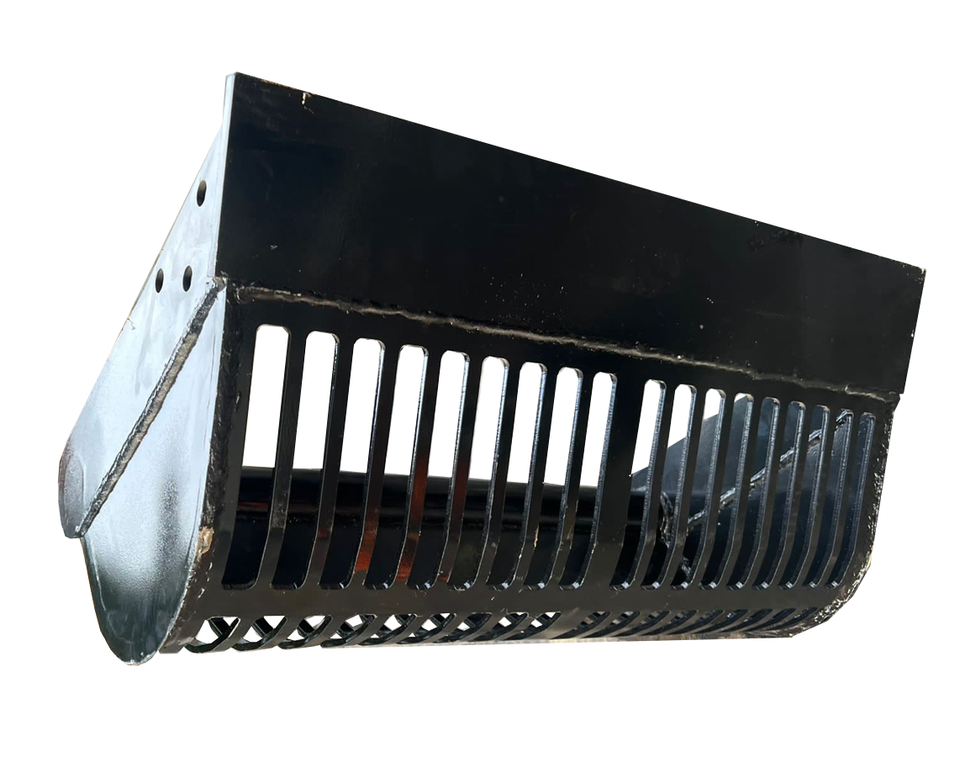 Mini Excavator Riddle Bucket 600mm 25mm Pins | eBay UK