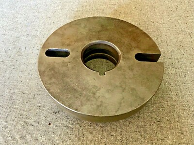 8-5/8" L0 L-O LATHE DRIVE PLATE, BALANCED, NO HOLES, CLAUSING LEBLOND ...