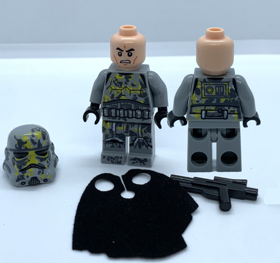 Mimban Trooper Custom minifigures RARE - 2 Stormtroopers 75211 sw0927 ...