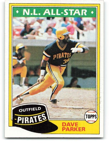 1981 Topps #640 Dave Parker NM Near Mint Pirates | eBay
