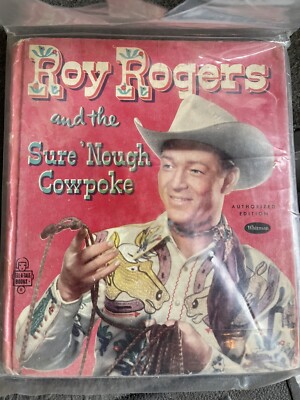 Vintage 1952 Roy Rogers and the Sure 'Nough Cowpoke Book Whitman Tell-A ...