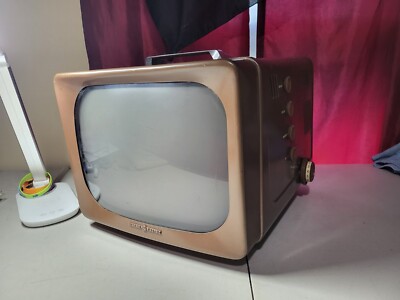 Vintage GE Hotpoint TV Mid Century 1958 Retro Television 14T020 ...