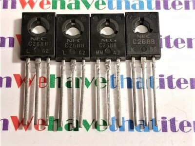 2SC2688 / TRANSISTOR / TO126 / 4 PIECES (QZTY) | eBay