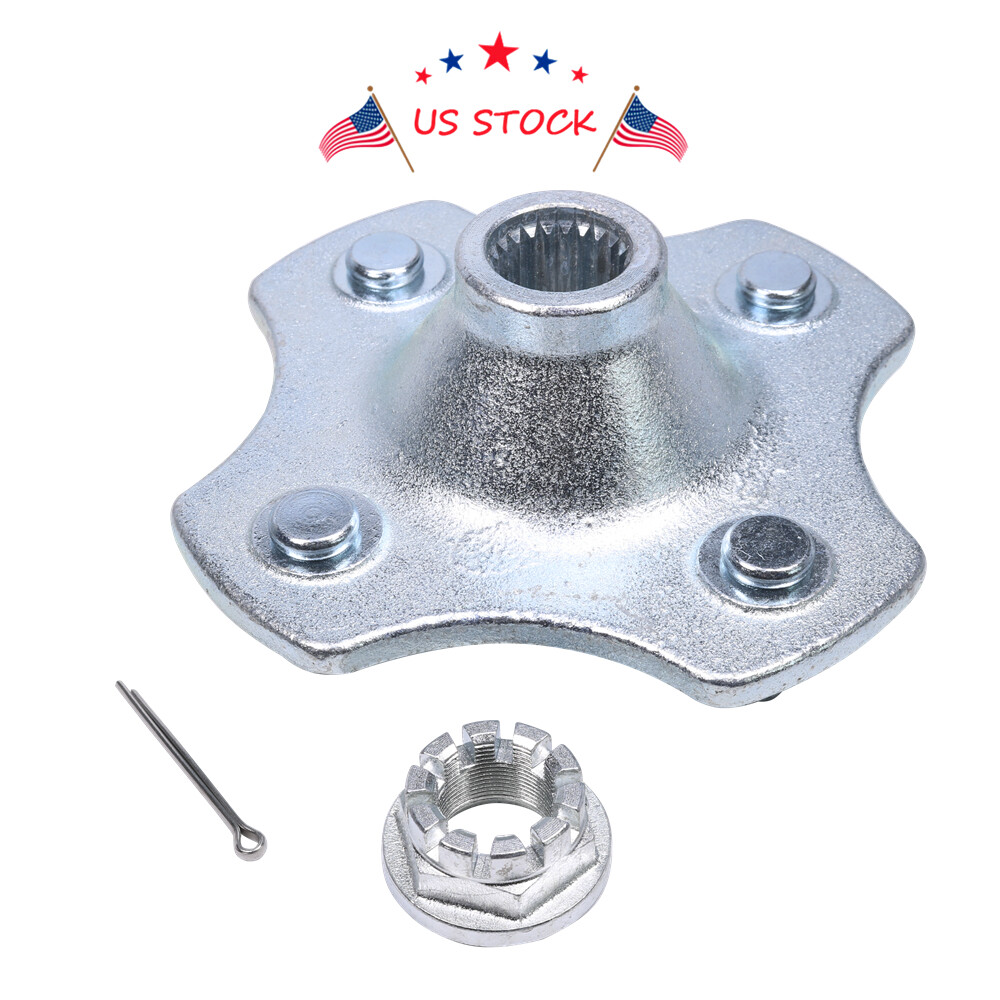 Rear Axle Wheel Hub W/Nut For Honda TRX420 FE TRX420FM Rancher 420 2007 ...