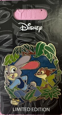 Disney Pink a la Mode Zootopia Judy Hops and Nick Wilde LE 500 Pin | eBay