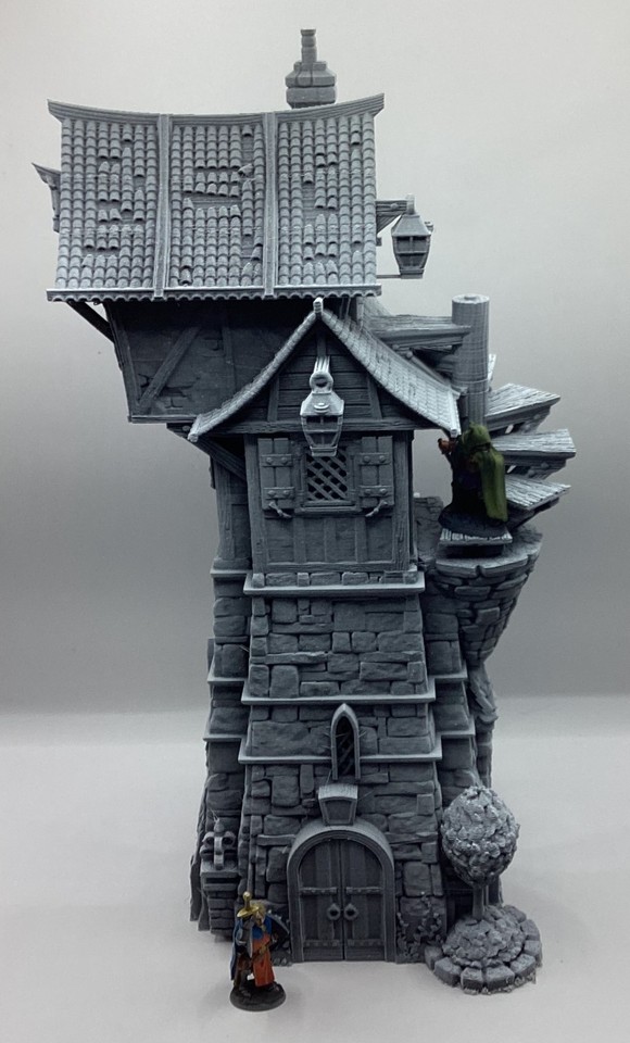3d Printed Tabletop Terrain Wizards Tower 28mm DnD, Tabletop, RPG ...