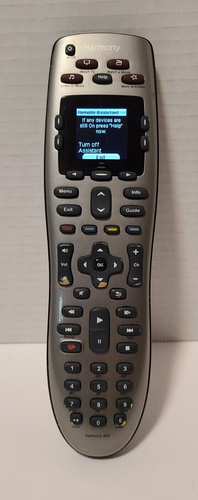 Logitech Harmony 650 Universal Advanced Remote Control Tested | eBay