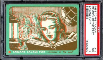 1953 Topps Tarzan Savage Fury #17 Memory Of The Past PSA 7 | eBay