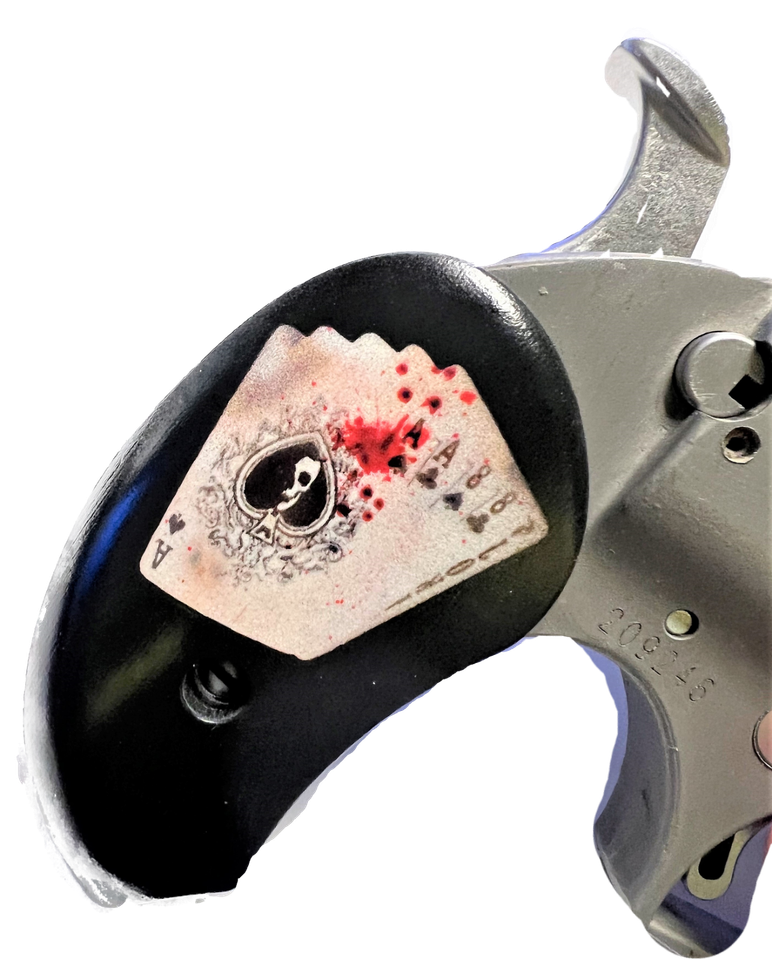 fits Bond Arms Derringer Grips ACES & EIGHTS "Dead man's hand" NEW XL ...