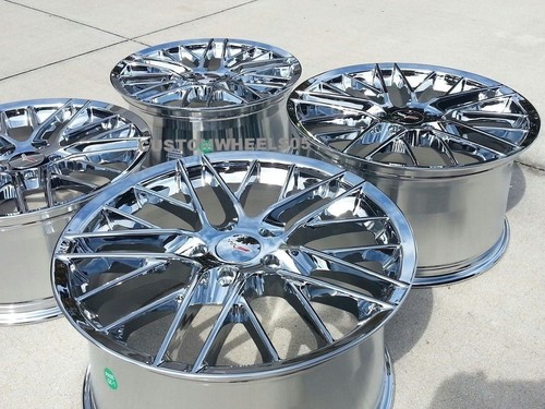 Chrome C6 ZR1 Style Corvette wheels FITS: 1997-2004 C5 & C5-Z06 17/18 ...