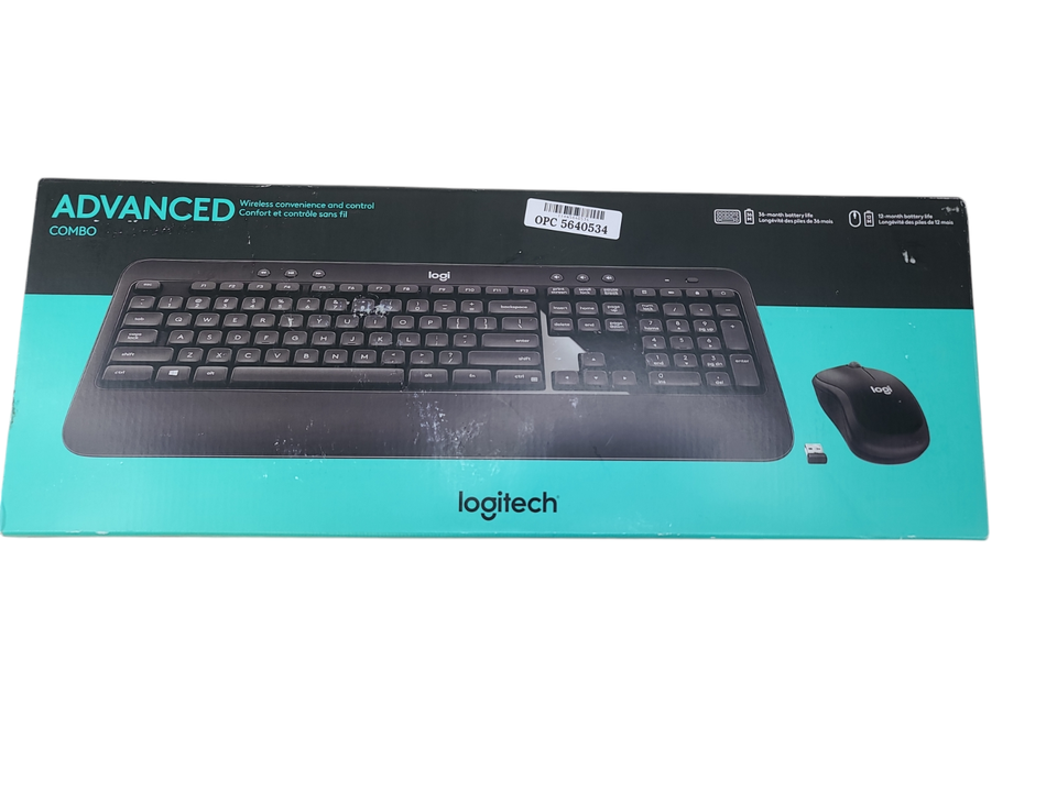 Logitech MK270 Wireless Keyboard and Mouse Combo - 920-008813 ...