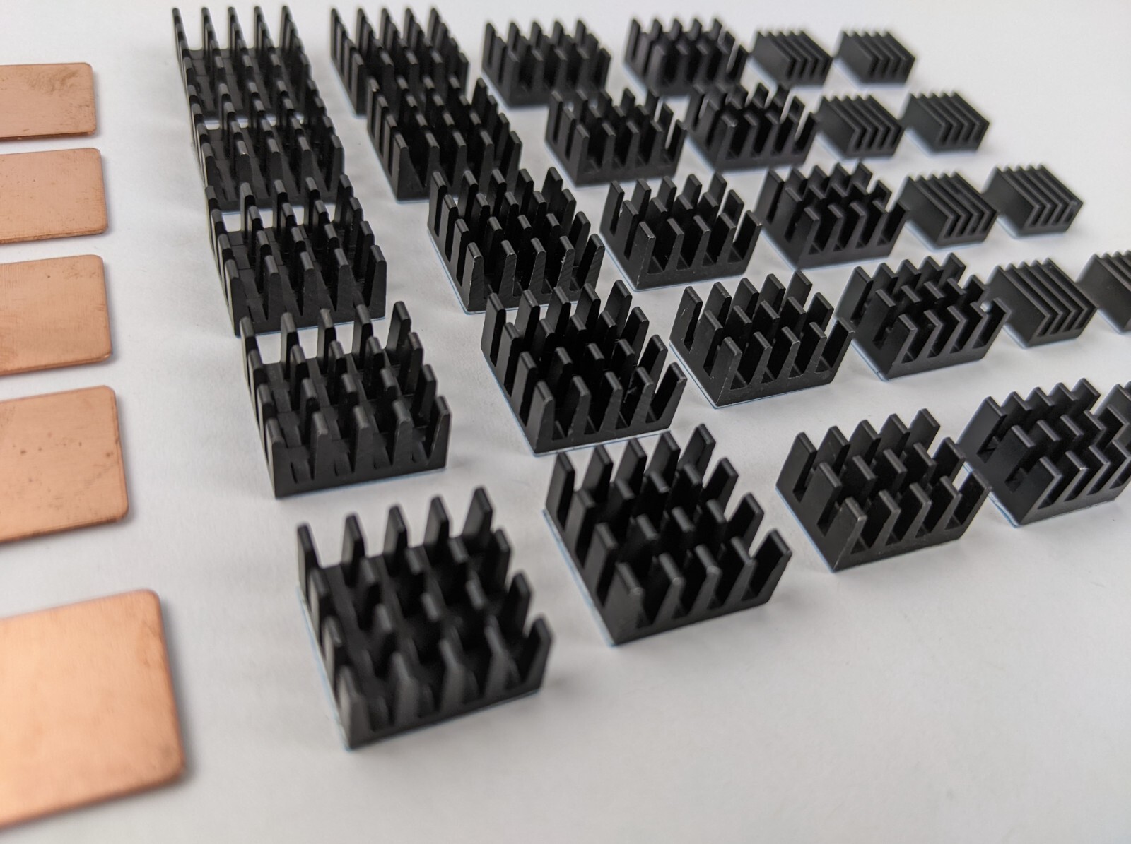 Raspberry Pi Heatsink Kit 2/3/4 3B+4B Aluminum Radiator Cooler Kit ...