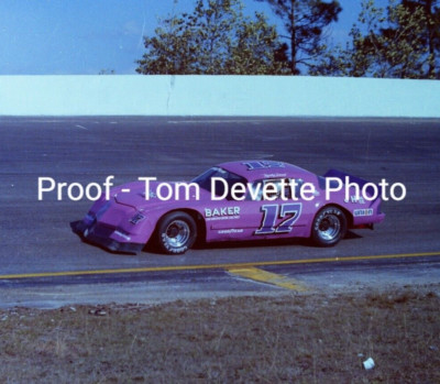 8X10 PHOTO #502-17; FEB 1979, RANDY SWEET, NEW SMYRNA SPEEDWAY, LATE ...