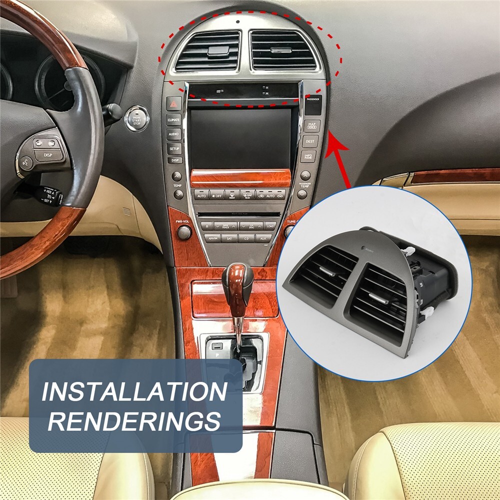 55660-33200 Car Center Dash A/C Outlet Air Vent Panel For Lexus ES350 ...