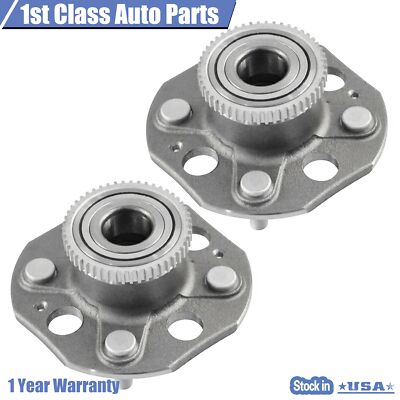 2pcs REAR Wheel Bearing & Hub for Honda Accord w/ABS 1998 - 2002 512178 ...