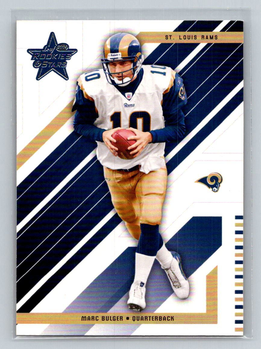 2004 Leaf Rookies & Stars #82 Marc Bulger St. Louis Rams Football Card ...