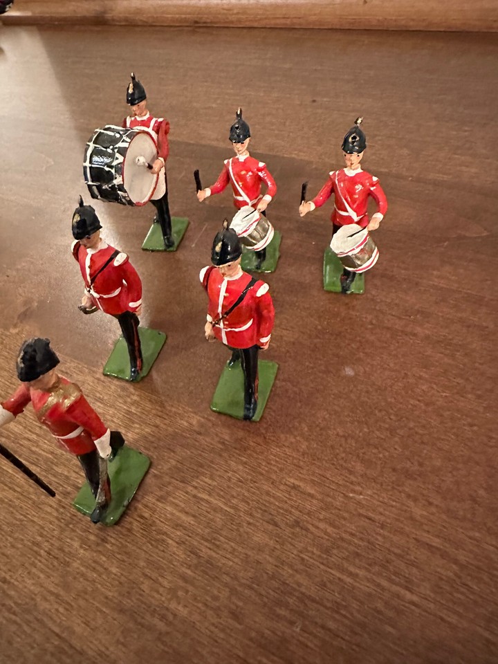 Vintage Britains Drums & Bugles Of The Line #30 - Lot of 6 Figures | eBay